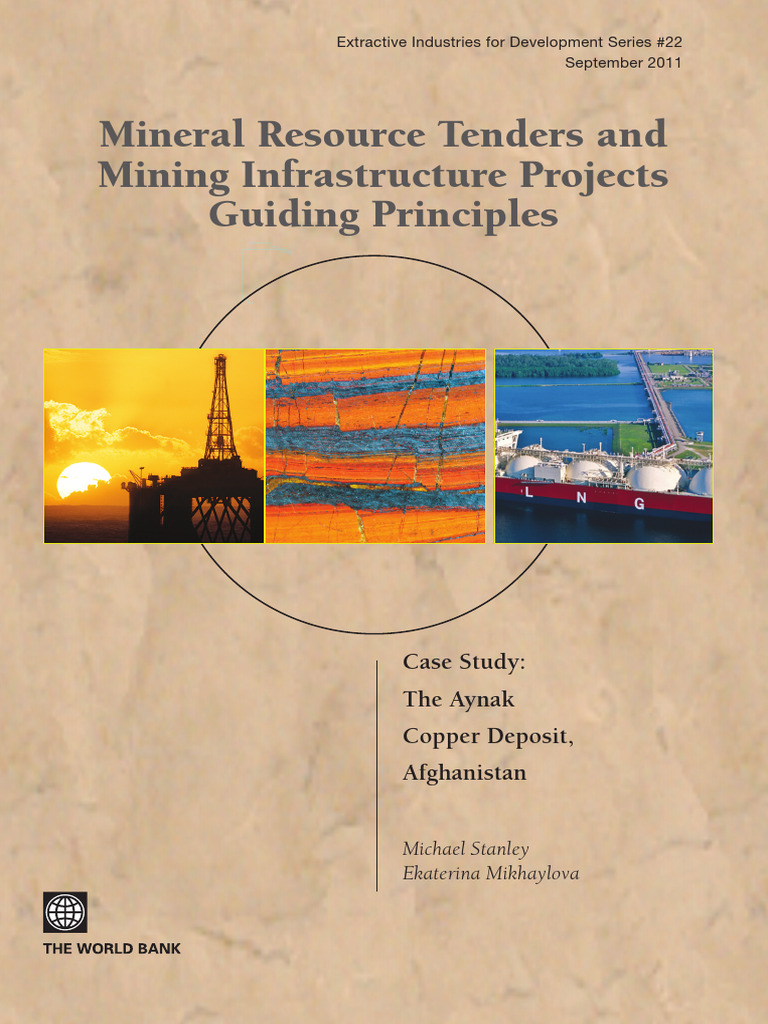 Mineral Resource Tenders and Mining Infrastructure Projects 5592142 ...