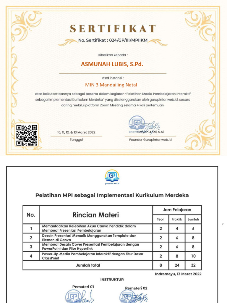 ASMUNAH LUBIS, S.Pd. | PDF