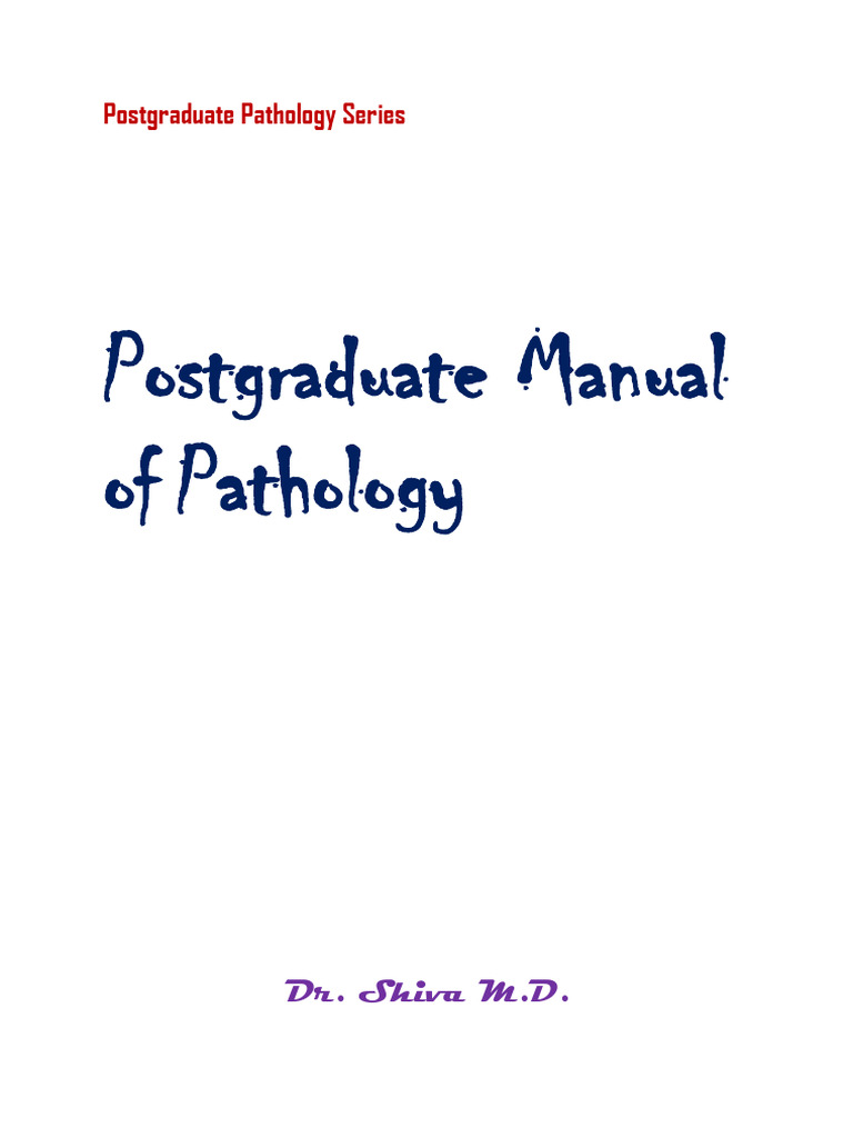 Postgraduate Manual of Pathology 8th Ed. 2024 | PDF | Inflammation | Wound Healing