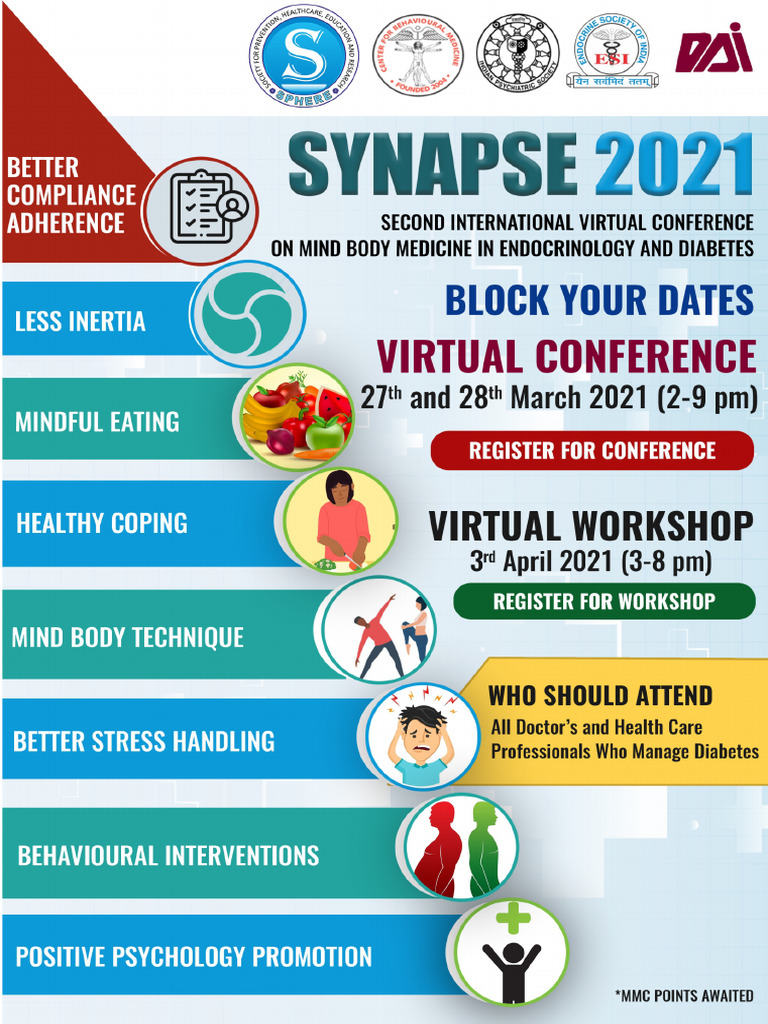 Synapse March 2021 Brochure | PDF | Endocrinology | Behavioural Sciences