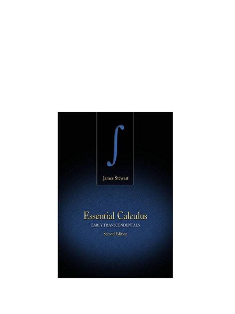 (Ebook PDF) Essential Calculus Early Transcendentals 2nd by James ...