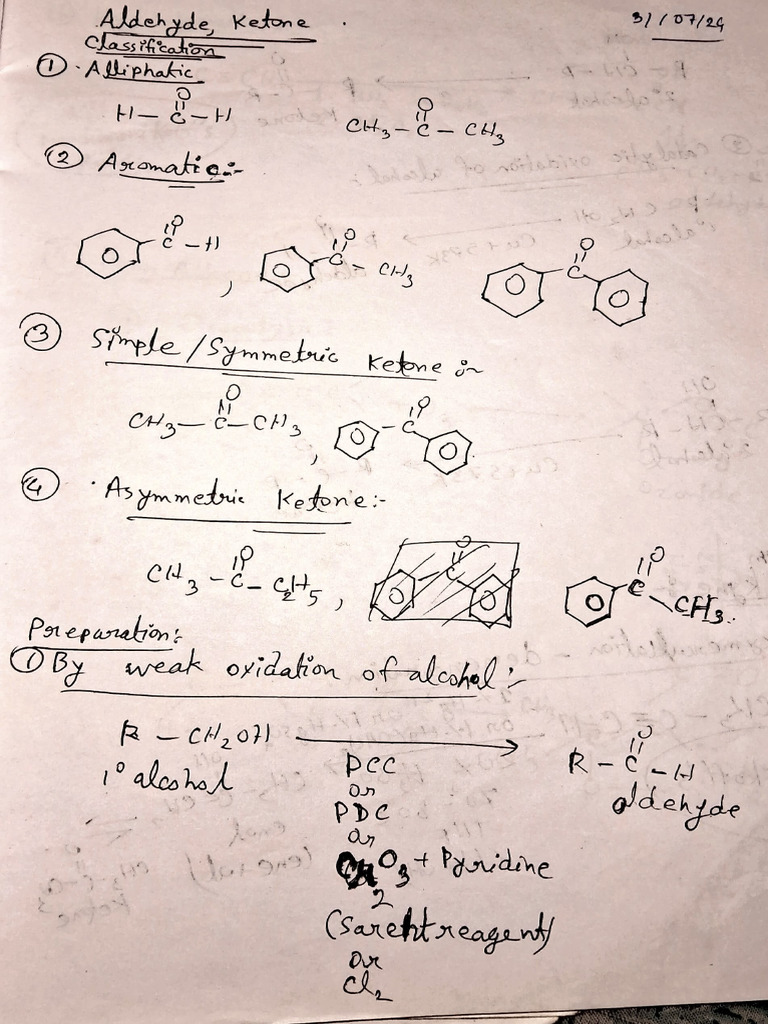 Aldehyde, Ketone,Acid | PDF