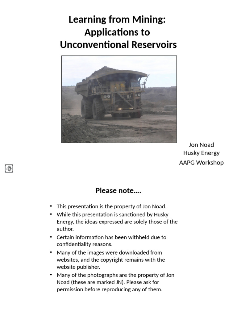 Mining Insights for Unconventional Reservoirs | PDF | Geology