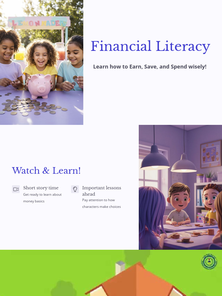 Financial Literacy For Kids | PDF | Investing