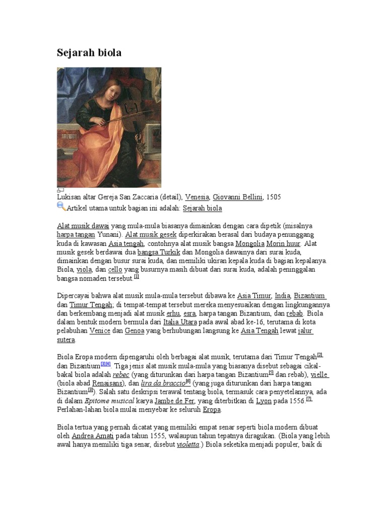 Makalah Biola | PDF