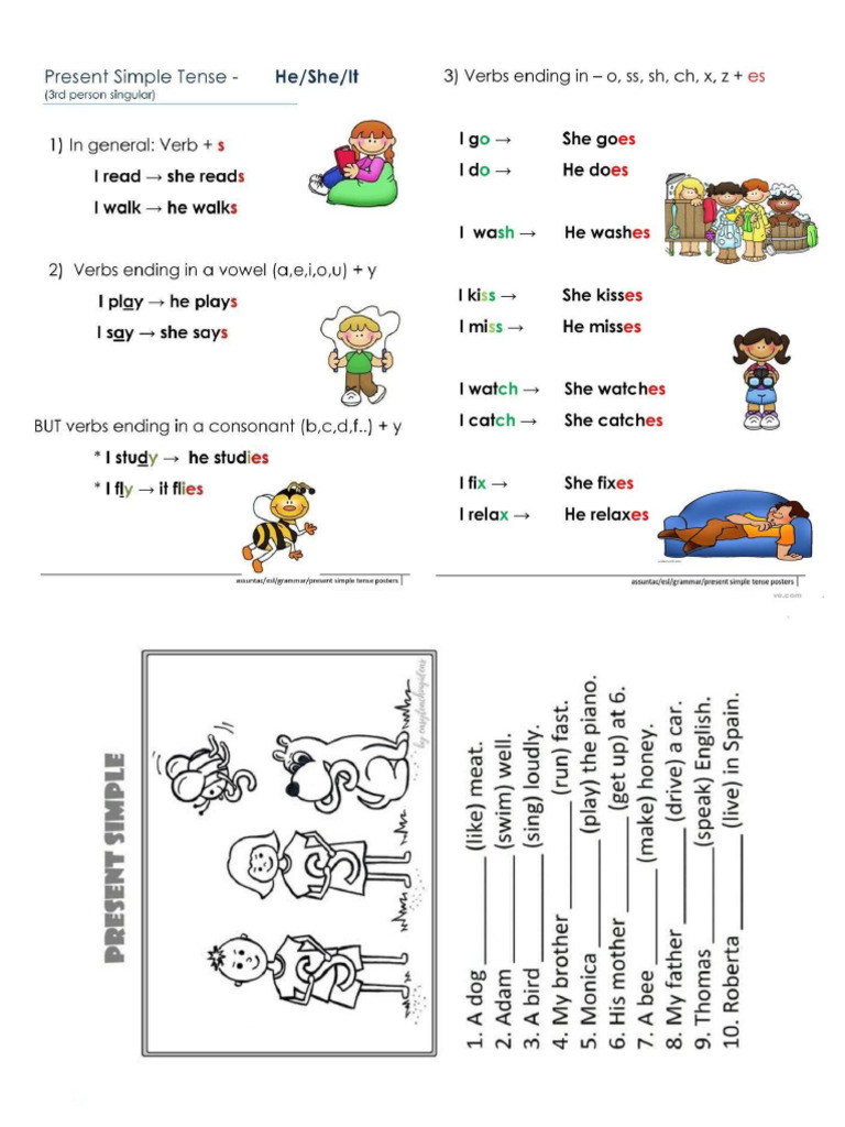 3ra Persona Niños | PDF