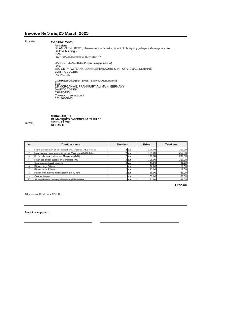 Invoice | PDF | Automotive Industry | Motor Vehicle