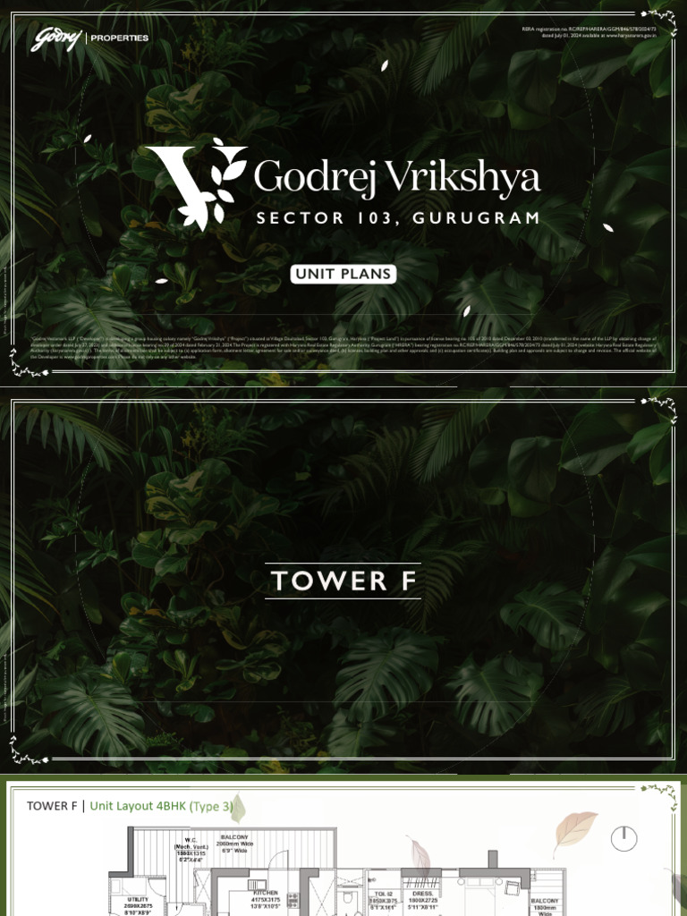 Floor Plan Tower F (TYPE 3) | PDF | Deed | Civil Law (Legal System)