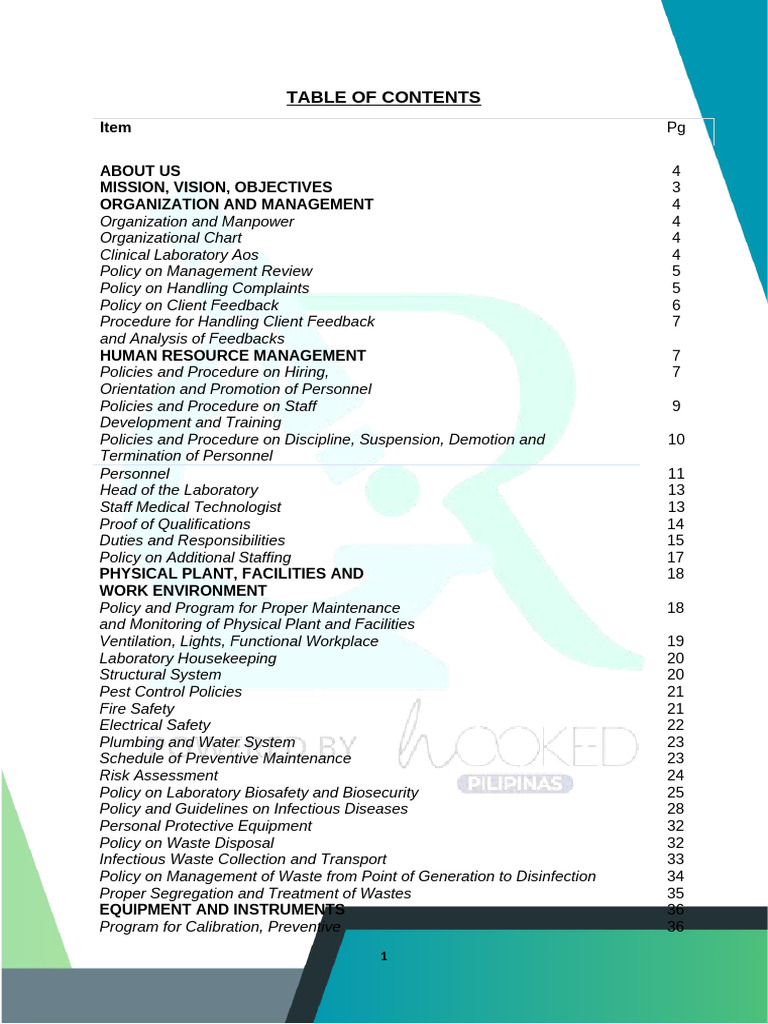 Manuals | PDF | Laboratories | Pathology