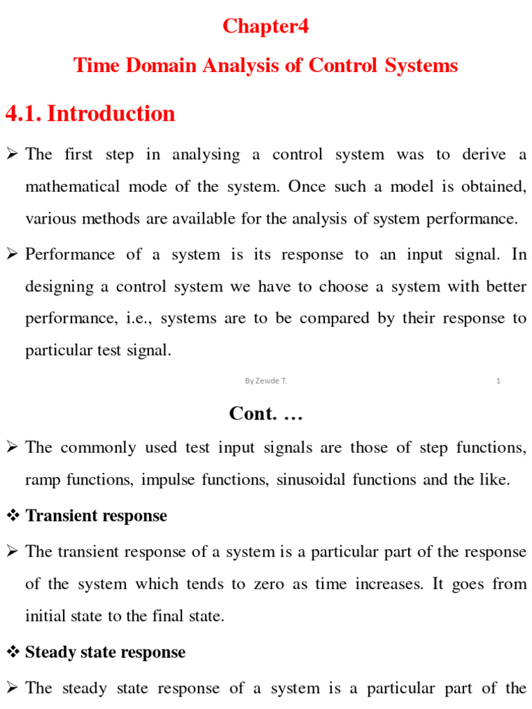 lecturenote_648562792chapter4 (1) | PDF | Stability Theory | Control Theory