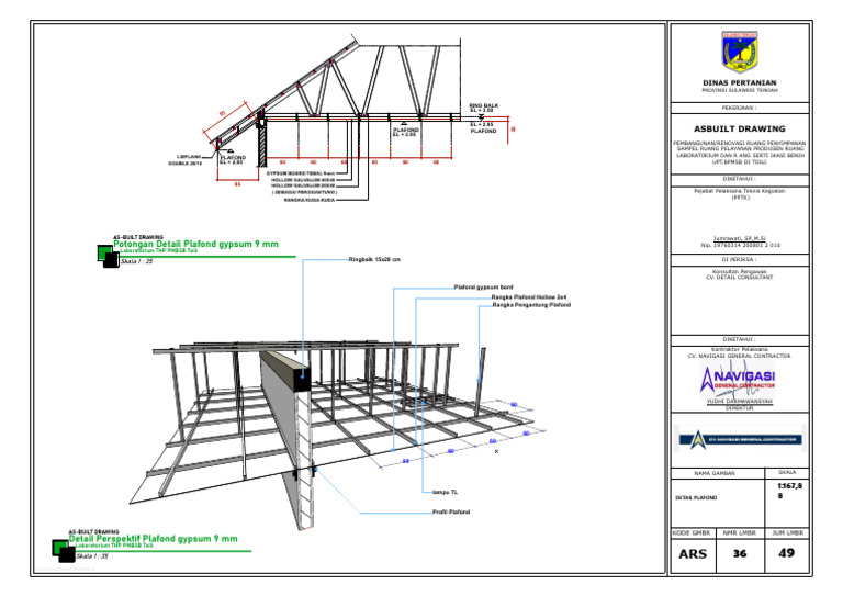 Detail Plafond | PDF