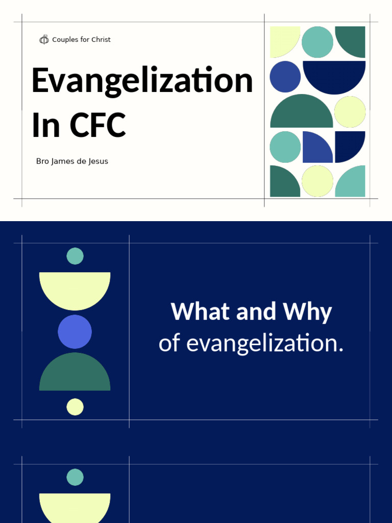 Et - Talk 2 - Evangelization in CFC | PDF | Evangelism | God In ...