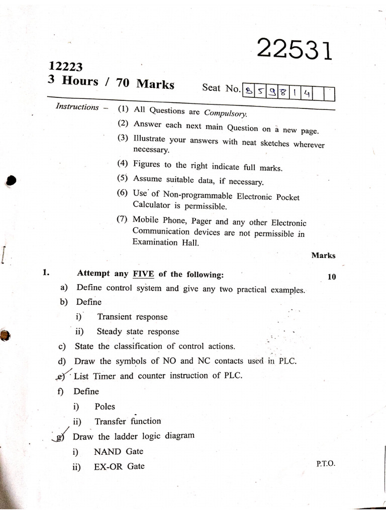 w23 CSP Question Paper | PDF
