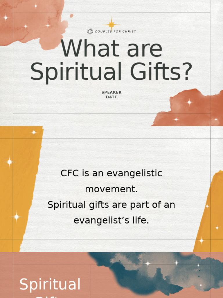 Understanding Spiritual Gifts | PDF | Spiritual Gift | Religious Belief ...