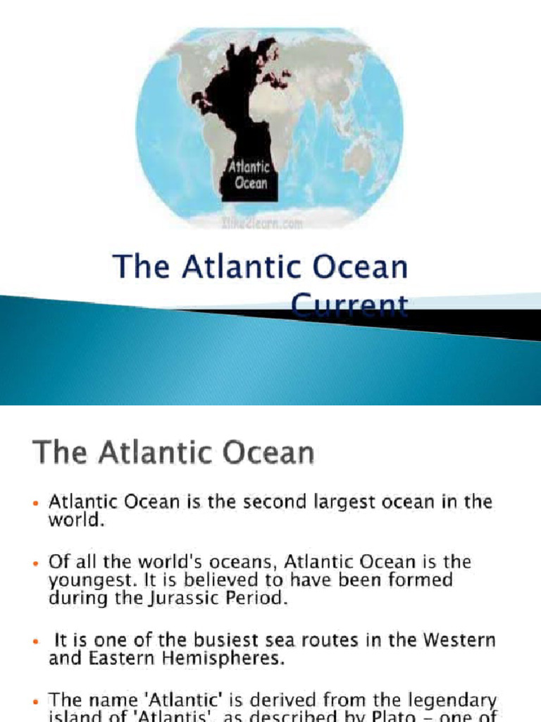 Atlantic Ocean Currents | PDF