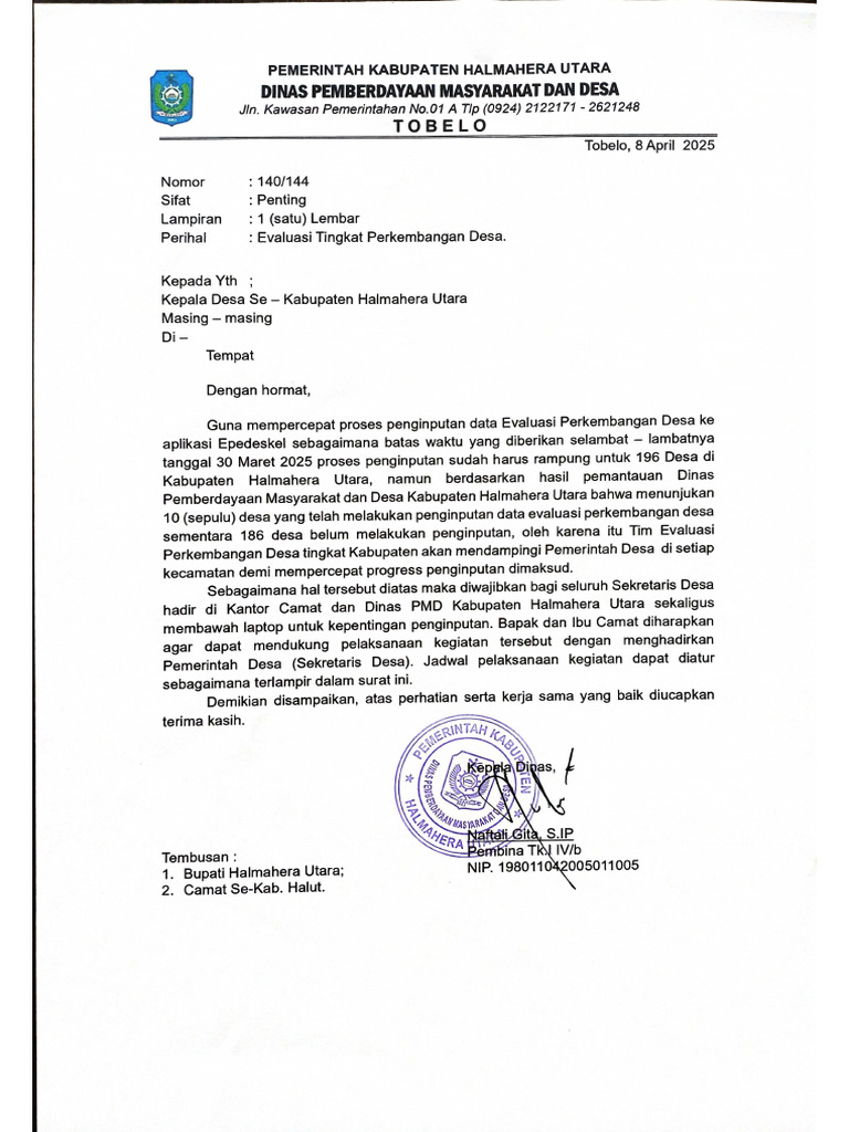 Penginputan Epdeskel Tahun 2025 | PDF