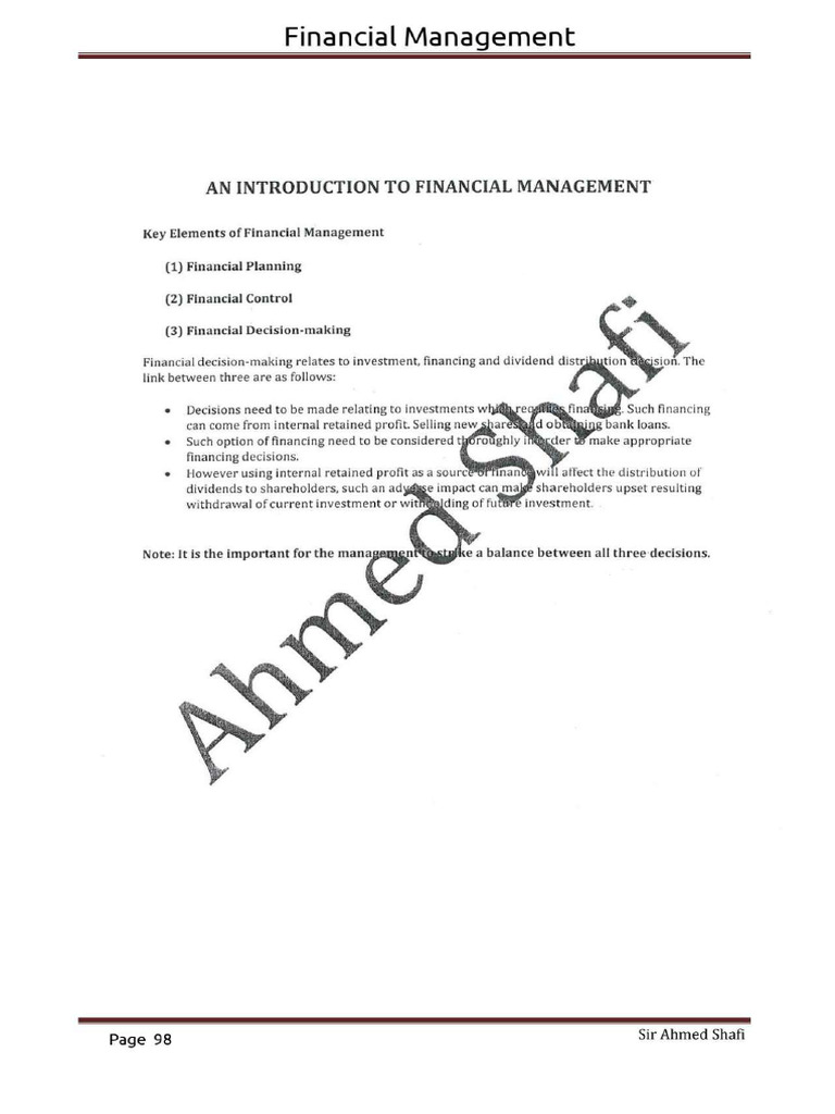 Theory Notes Lms | PDF