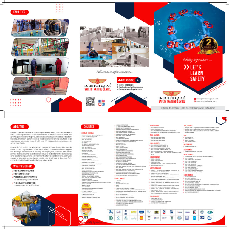 Enertech-Brochure-Trifold 2024 | PDF | Occupational Safety And Health ...