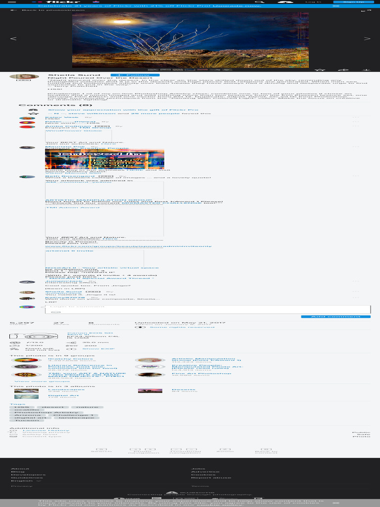 Night Poured Over The Desert "Night Poured Over The Desert Flickr | PDF