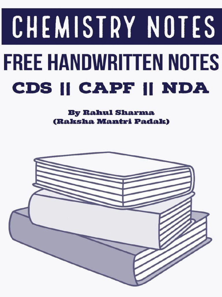 Chemistry Notes | PDF