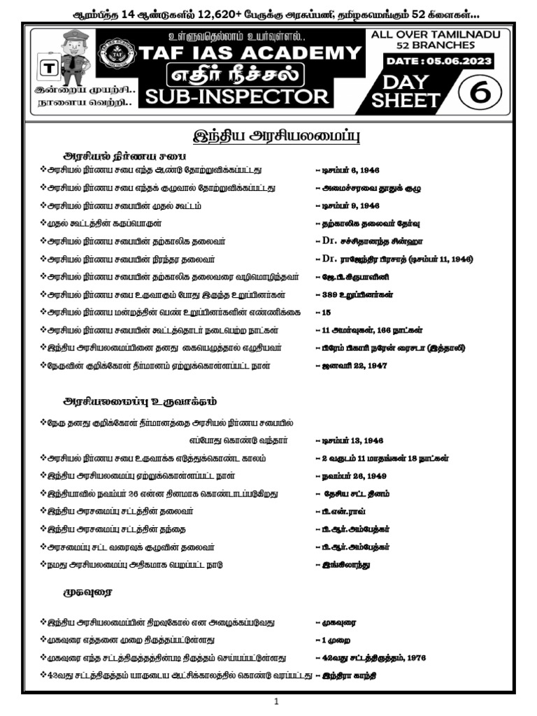 DAYSHEET - 06 T | PDF