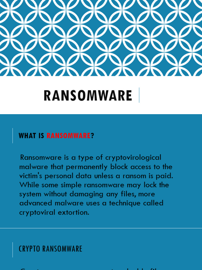 Ransomware | PDF