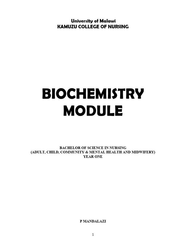 Biochemistry_Module_-_PM(18-11-2015)REVISED | PDF | Proteins ...