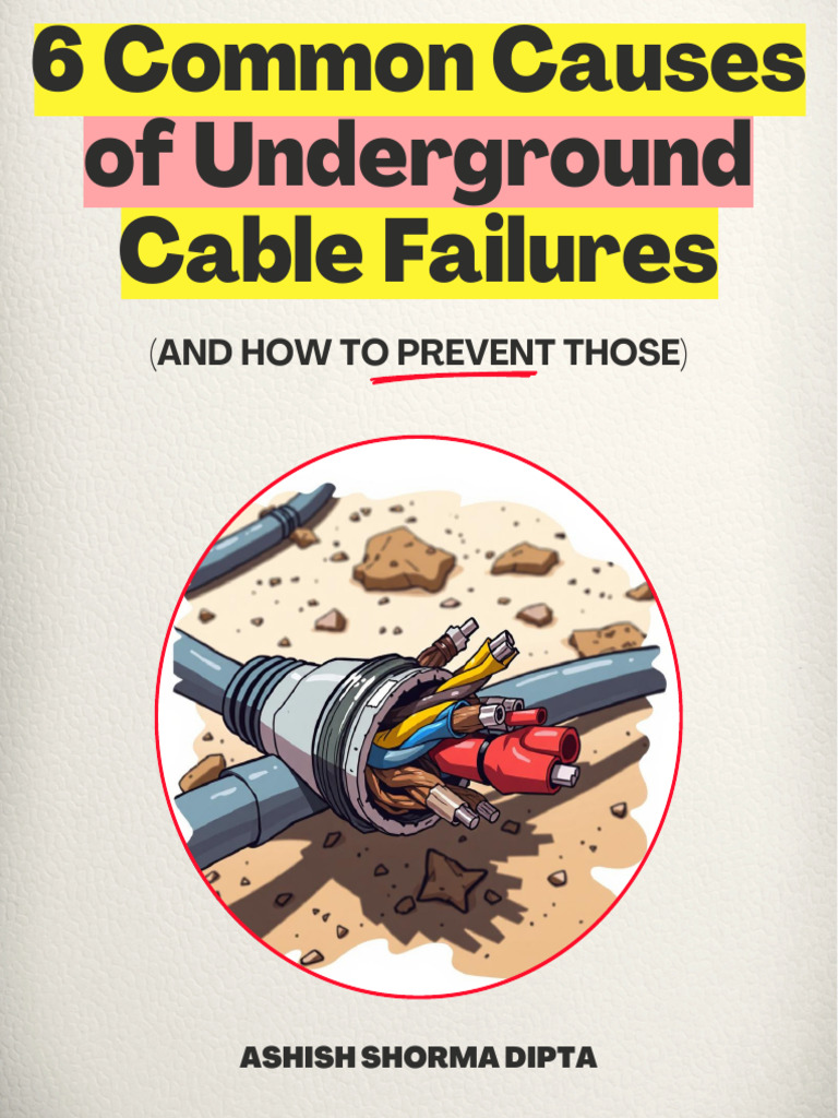 6 Common Causes of Underground Cable Failures | PDF | Corrosion | Insulator (Electricity)