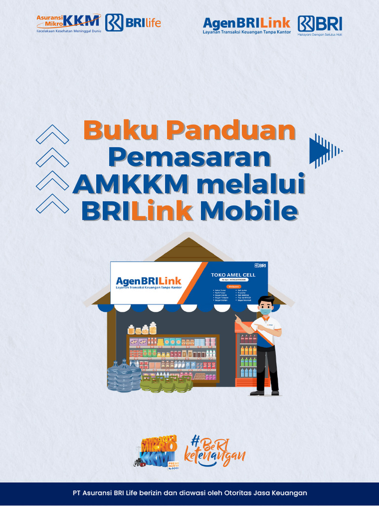 Buku Panduan Pemasaran AMKKM Melalui BRILink Mobile (291123) | PDF