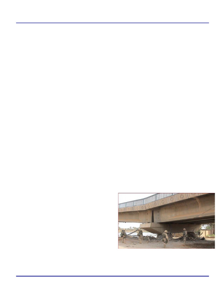 Blast Load Analysis On Bridge Subjected To Various | PDF | Bridge | Structural Load
