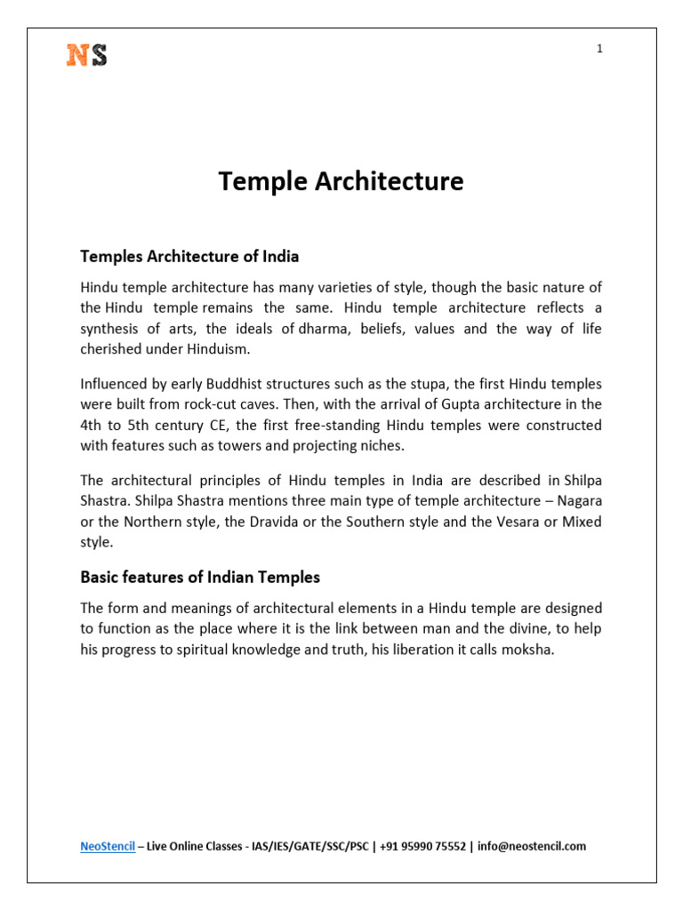 Vesara Style in Hindu Temple Architecture | PDF | Architectural Styles ...