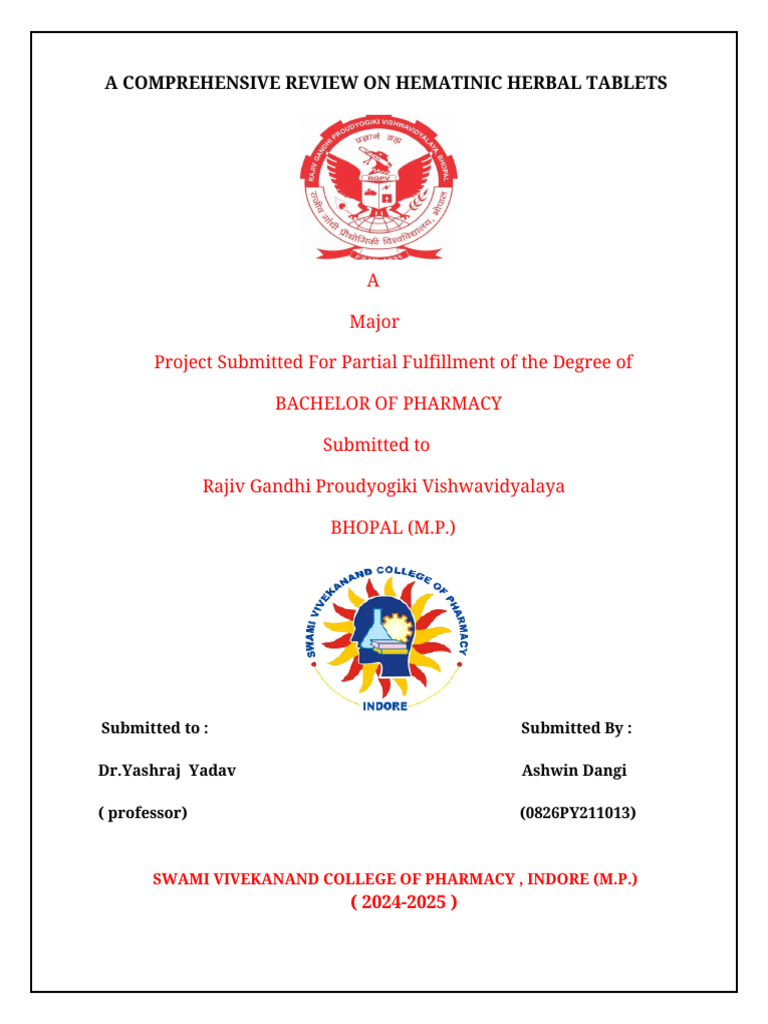 Pages From Ashwin - Dangi - Project | PDF