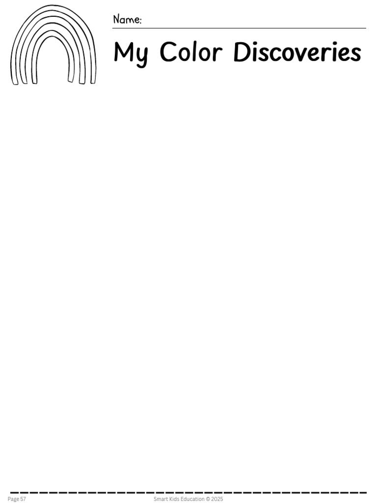 Let's Learn Colors Section 4 | PDF