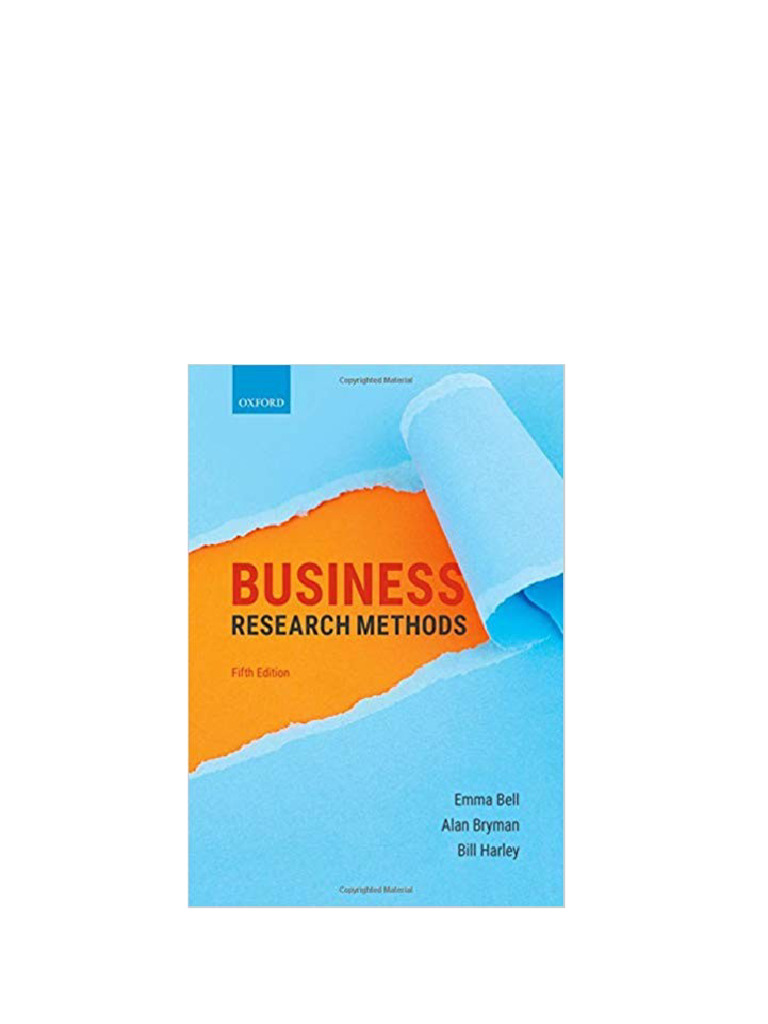 (Ebook PDF) Business Research Methods 5th Edition by Alan Bryman Download | PDF | Survey ...