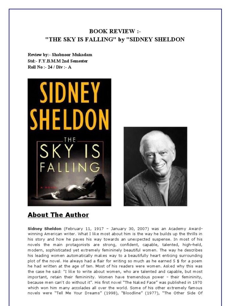 The Sky Is Falling Book Review. | PDF | Poetry | General Fiction