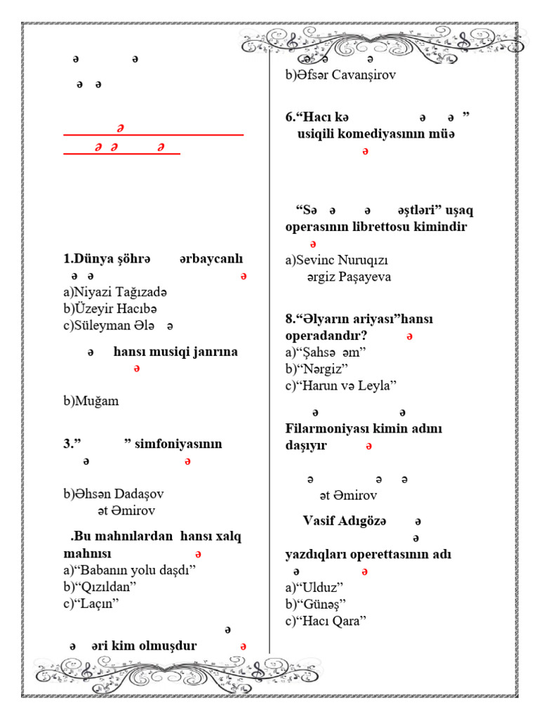 9cu Sinif bsq2 Leyla Madatova-1 | PDF