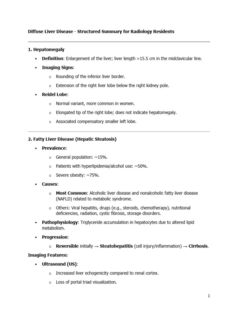 Ch41 - Diffuse Liver Disease | PDF | Liver | Cirrhosis