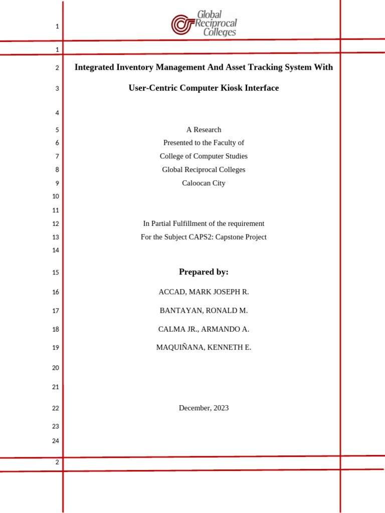 Integrated Inventory Management System | PDF | Barcode | Procurement