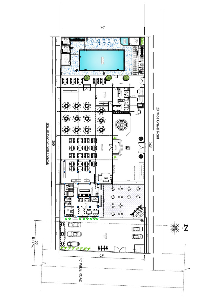 Revised Master Plan _ Banquet Hall _ Arjundhara | PDF | Leisure ...