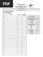 Test Result Analysis Templates for DepEd | PDF | Learning