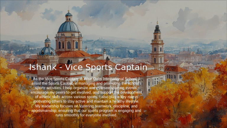Vice Sports Captain | PDF