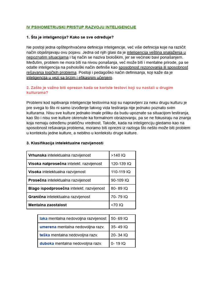 Razvojna 2, KLK 2 | PDF