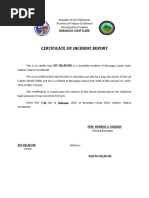 DSWD-Certificate of Eligibility | PDF