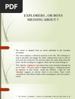 The Explorer's Daughter - Notes | PDF | Inuit | Hunting