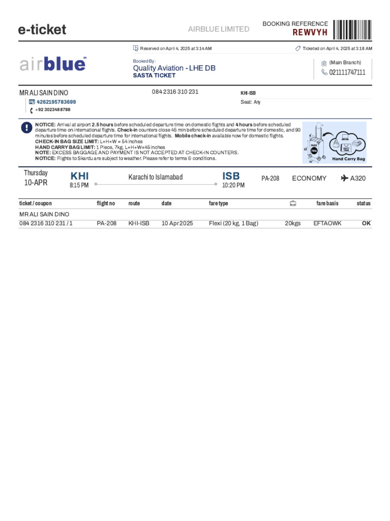 MR Ali Sain Dino (Khi-Isb) | PDF