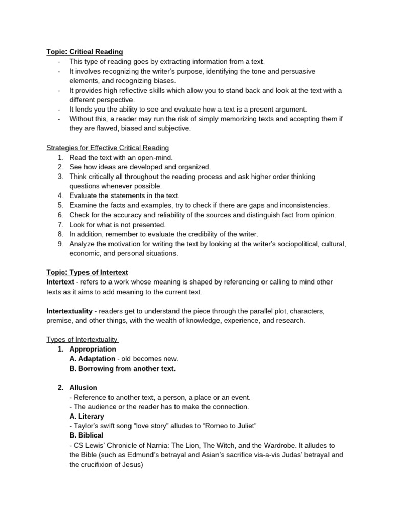 Reading and Writing 11 Reviewer | PDF | Evidence | Argument