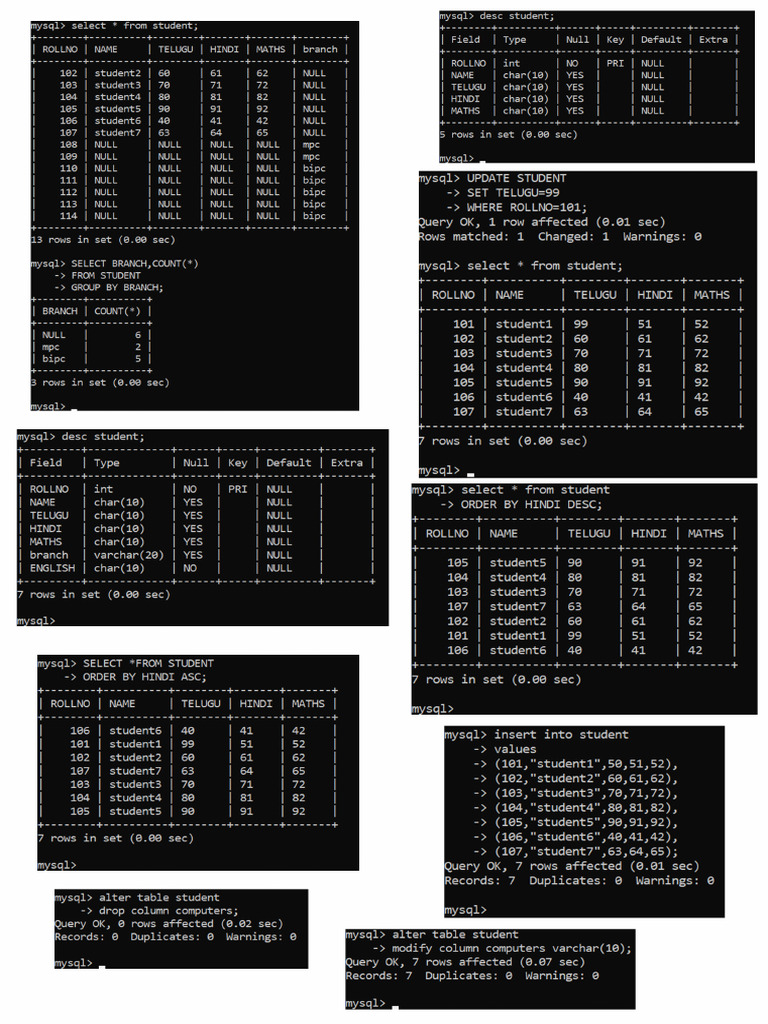 Printouts For Comp Record 2 | PDF