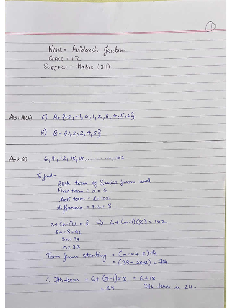 Math assignment pdf | PDF