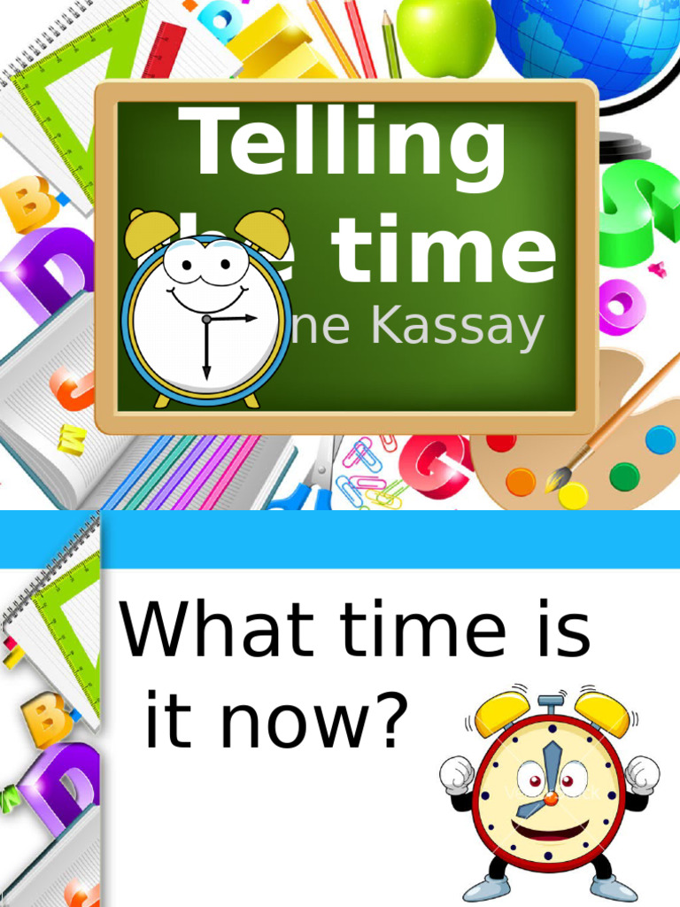 Telling the time | PDF