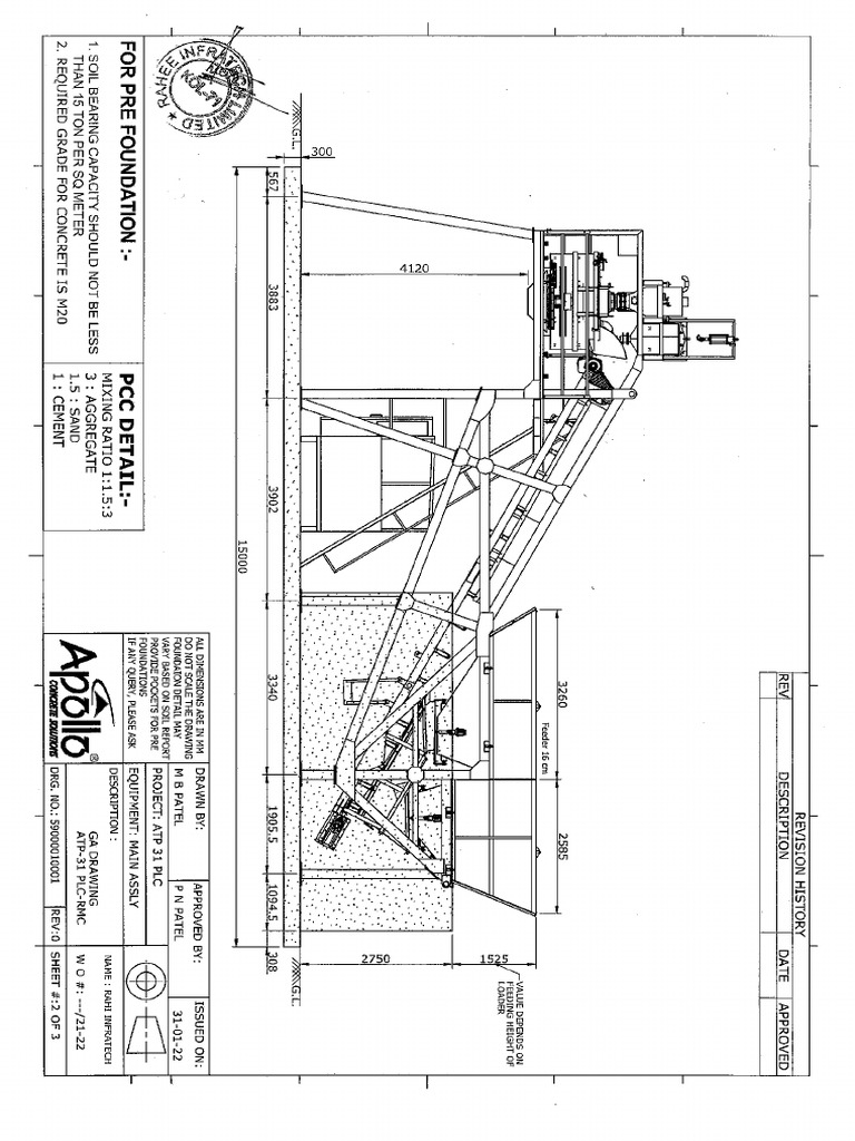 ATP-31 B.Plant Drawing - RIL Noney | PDF